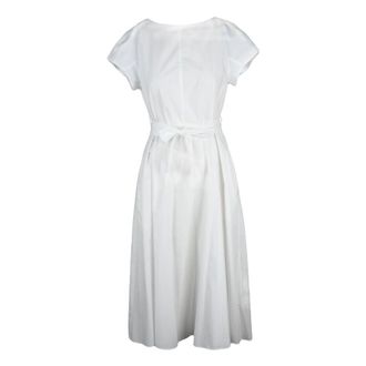 Max Mara Femme, Robes, Blanc, Taille: 42 FR Magma Dress