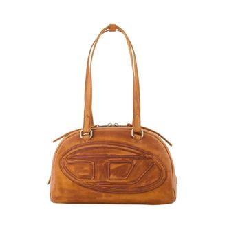 Diesel 1DR Dome Soft Handtasche - - Bags - unisex - Braun - ONE SIZE