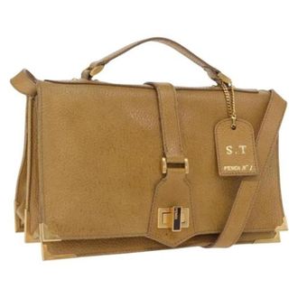 Fendi Pre-owned Vintage Lederhandtasche - - Pre-owned - Damen - Braun - ONE SIZE