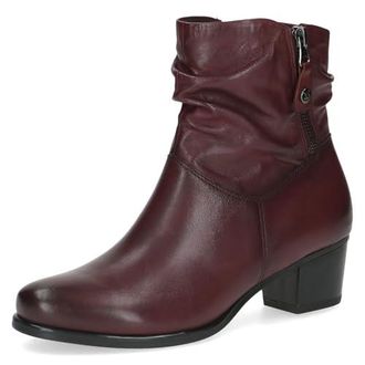 Caprice Femme Damen 9-25348-41 Botte Tendance, Nappa Bordeaux, 36 EU