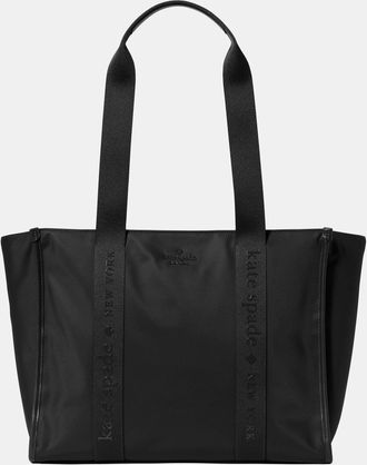 Kate Spade New York Kate Spade Kip Tote Bag Aus Nylon, Gro&szlig; f&uuml;r Frauen in Schwarz | Nylon