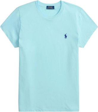 Polo Ralph Lauren Femme, Tops, Bleu, Taille: 42 FR Classic Fit T-Shirt