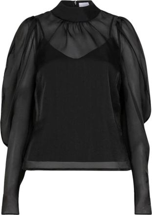 Dante6 Femme, Blouses et Chemises, Noir, Taille: 36 FR Ocean Transparent Top