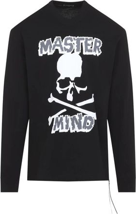 MASTERMIND WORLD Band Langarm-T-Shirt - - Tops - Herren - Schwarzk - S