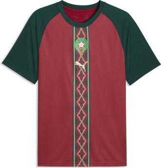 Puma Marokko Aufw&auml;rmtrikot Herren, Accessoires, Rot, XXL