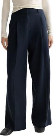 Scotch & Soda Womens Rose Chino-Wide Leg Casual Pants, Night, 27W x 32L