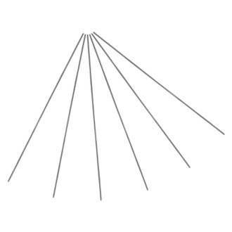 Angoily 6 St&uuml;ck 6 St&uuml;ck Hochtemperatur Wolframdraht Brennofendraht 2mm X 20cm mit Oxidationsschutz f&uuml;r Keramikschmuck Brennwerkzeug Brennofenzubeh&ouml;r