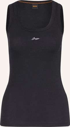 HUGO BOSS Top Ematite schwarz