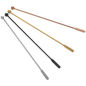 Amosfun 4 St&uuml;ck Wiederverwendbare Kaffee -r&uuml;hrer Wiederverwendbare R&uuml;hrst&ouml;cke St&auml;bchen Umr&uuml;hren Safttr&uuml;hrer Wiederverwendbar