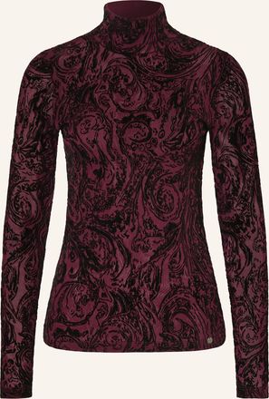 Marc Cain Longsleeve Aus Mesh rot