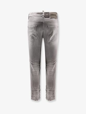 Dsquared2 Mens Skater Jeans Grey Cotton
