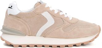 Voile Blanche Voile Blanche Low-Top Sneaker - Paris Race Camoscio Beige Sneakers - Gr. 42 (EU) - in Beige - für Damen