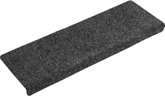 vidaXL Stufenmatten Selbstklebend 30 Stk. Grau 65x21x4 cm - Vidaxl