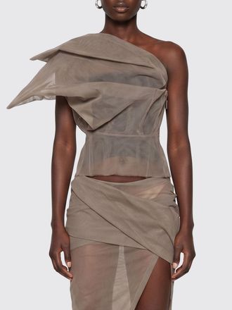 Rick Owens Top RICK OWENS Damen Farbe Grau