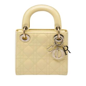 Dior Pre-owned Lady Dior - Femme - Pre-owned - Jaune - Taille: ONE Size