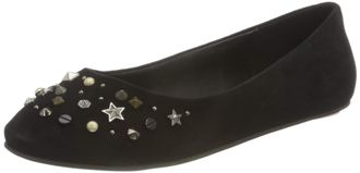 Buffalo Damen Milan Ballerinas, Black, 36 EU