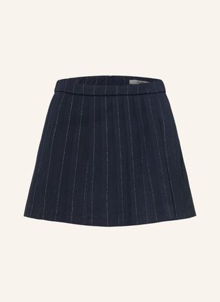 Maje Skort Mit Glitzergarn blau