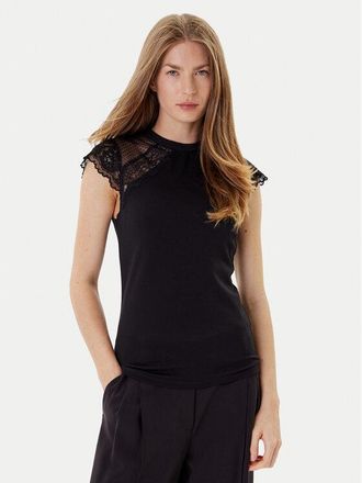 Morgan Bluse 252-DODO Schwarz Slim Fit
