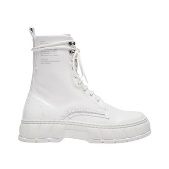 Viron Schn&uuml;rstiefel - - Shoes - Damen - Wei&szlig; - 44 EU
