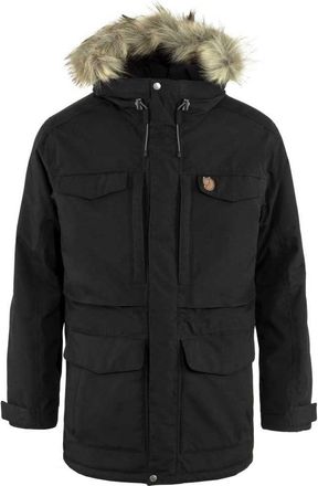 Fjällräven Herren Nuuk Parka, Black, XS