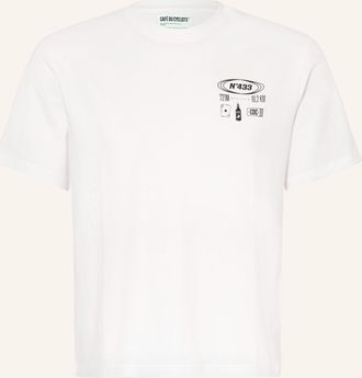 Cafe du Cycliste Caf&eacute; Du Cycliste T-Shirt Col Sa Calobra weiss