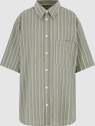 Isabel Marant Chemise Homme Labilio Greyish Green