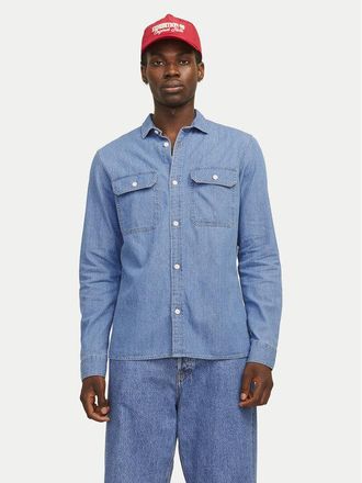Jack & Jones Jack & Jones Jeanshemd Travis 12269262 Blau Comfort Fit