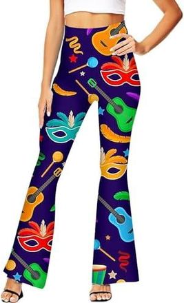 Generic Jean Vintage Femme Legging Cale&ccedil;on Confortable Orange Treillis Sculptant Larges &Eacute;l&eacute;gant Patchwork Moutarde Polyester Complet Forte Originaux Moyenne 3