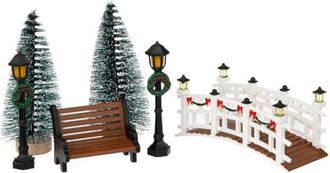 Fééric Lights & Christmas Feeric Lights et Christmas - Accessoire Village de noël décoration x6