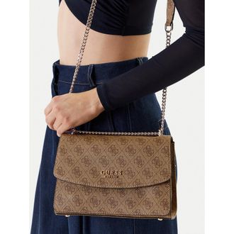 Guess Handtasche Guess Calista HWSG73 34210 Braun