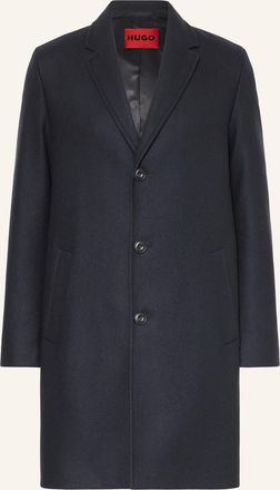 HUGO BOSS Hugo Wollmantel Malte blau