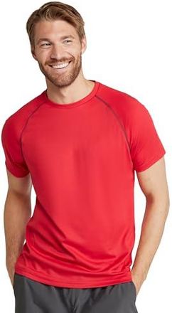 Mountain Warehouse T-Shirt Endurance pour Homme - Haut Respirant idéal pour Automne Hiver, Protection UPF 30 - Léger, Confortable et à séchage Rapide - Gym, Voyages, ran