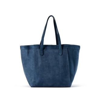 Saison 1865 Sac cabas Enzo en cuir su&eacute;d&eacute;