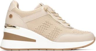 Xti Sneakers Femme Beige - Chaussures Confortables et polyvalentes - Mode d&eacute;contract&eacute;e - Mod&egrave;le 14544701 (Taille38)