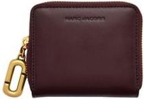 Marc Jacobs Portefeuille The Scene Slim Compact en cuir