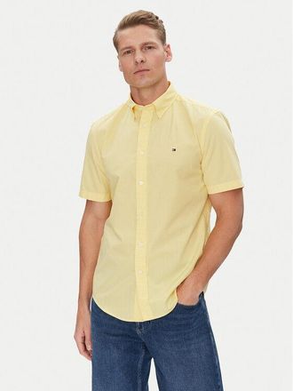 Tommy Hilfiger Hemd MW0MW37584 Gelb Regular Fit