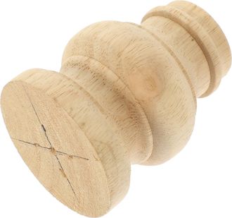 PartyKindom Massivholz Möbelbeine Rund Elegante Ersatz füße für Sofa Tv Schrank DIY Möbelbeine mit Abgerundeten Kanten Robust und Stilvoll für Sofas und Tv möbel