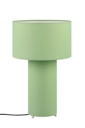 Trio Leuchten TRIO Leuchten Tischleuchte Bale 505200149, Stoff Grün, exkl. 2x E27, Pistaziengrün