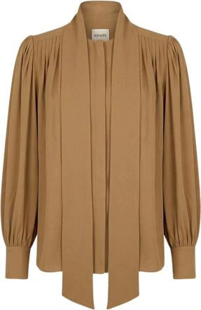 Khaite Femme, Blouses et Chemises, Jaune, Taille: 38 FR Vali Top