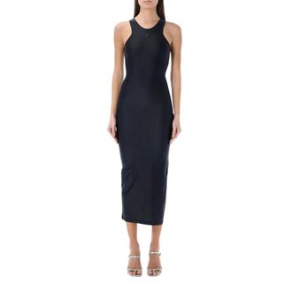 Coperni Femme, Robes, Noir, Taille: 40 FR &Eacute;l&eacute;gante Robe Midi Noire