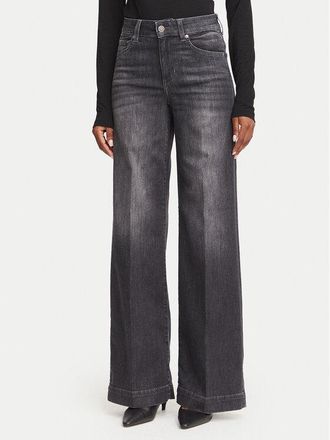 Liu Jo Jeans UF6068 DS081 Schwarz Flared Leg