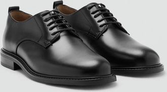 Mango Chaussures lac&eacute;es cuir noir - Homme - 39 - MANGO MAN