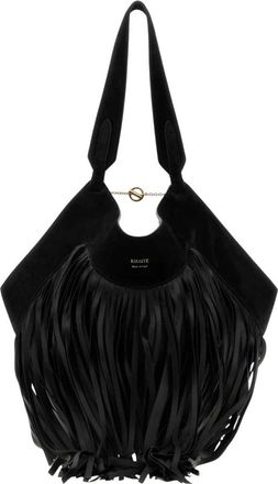 Khaite Femme, Sacs, Noir, Taille: ONE Size Petit Sac Cabas Lotus