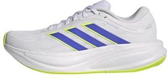 adidas Femme Response 2 Running Shoes, FTWR White/Cobalt Blue/Lucid Lemon, 37 1/3 EU