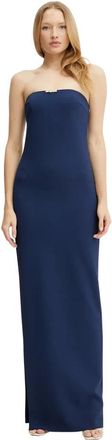 Elisabetta Franchi Damen, Kleider, Blau, LGr&ouml;&szlig;e