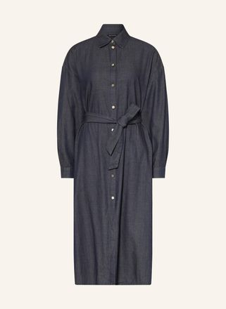 A|X Armani Exchange Hemdblusenkleid blau