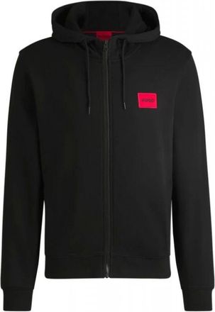 HUGO BOSS Homme, Sweatshirts et sweats &agrave; capuche, Noir, Taille: 2XL Daple212 Veste zipp&eacute;e &agrave; capuche