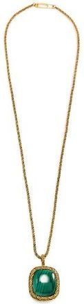 Aur&eacute;lie Bidermann Collier Miki malachite