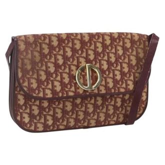 Dior Pre-owned Vintage Trotter Schultertasche - - Pre-owned - Damen - Rot - ONE SIZE
