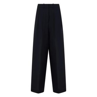 Nine In The Morning Wide Hosen - - Trousers - Damen - Schwarzk - W27